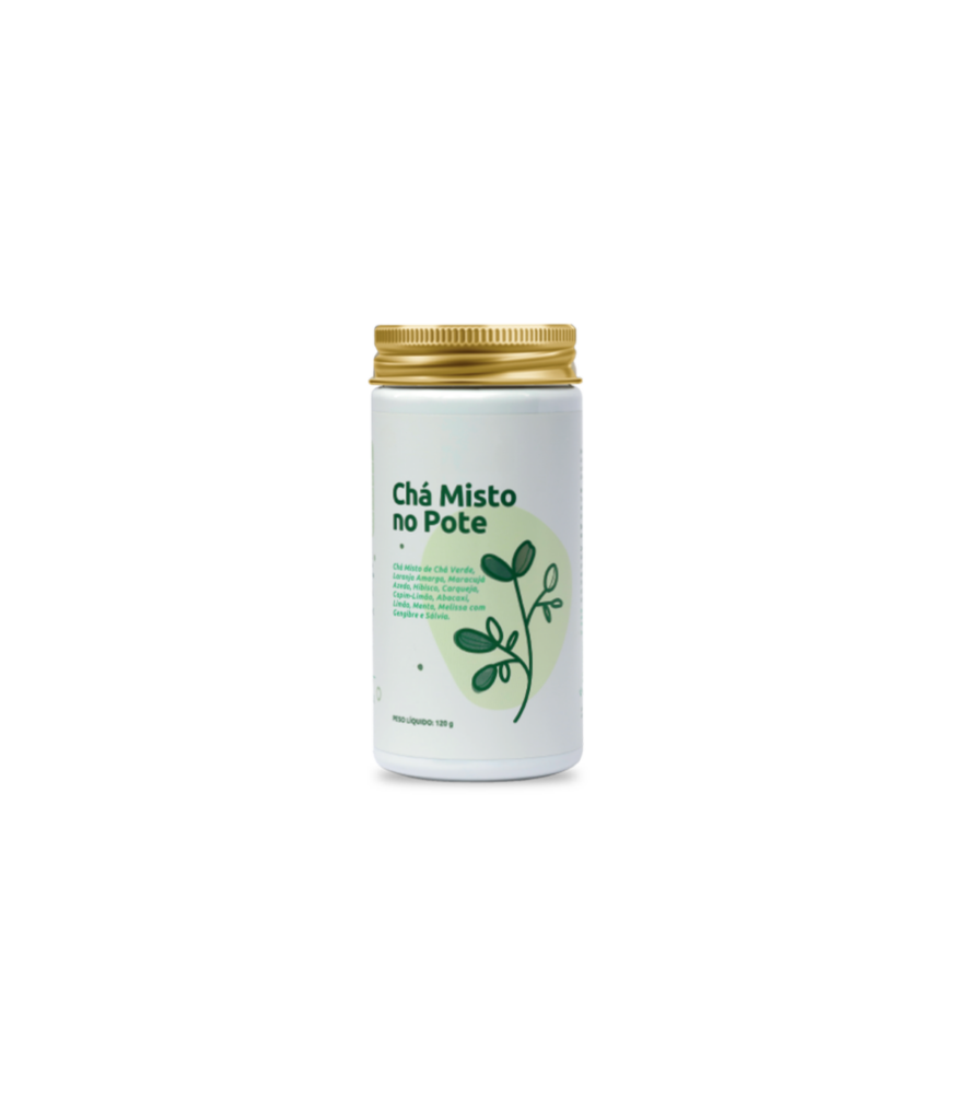 Chá Misto no Pote – 120g por pote – Renovita